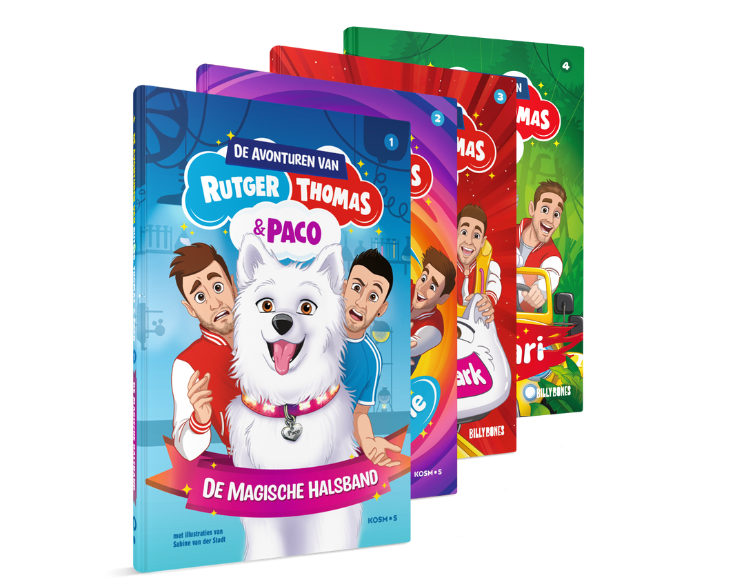 Leesboeken – Rutger, Thomas & Paco